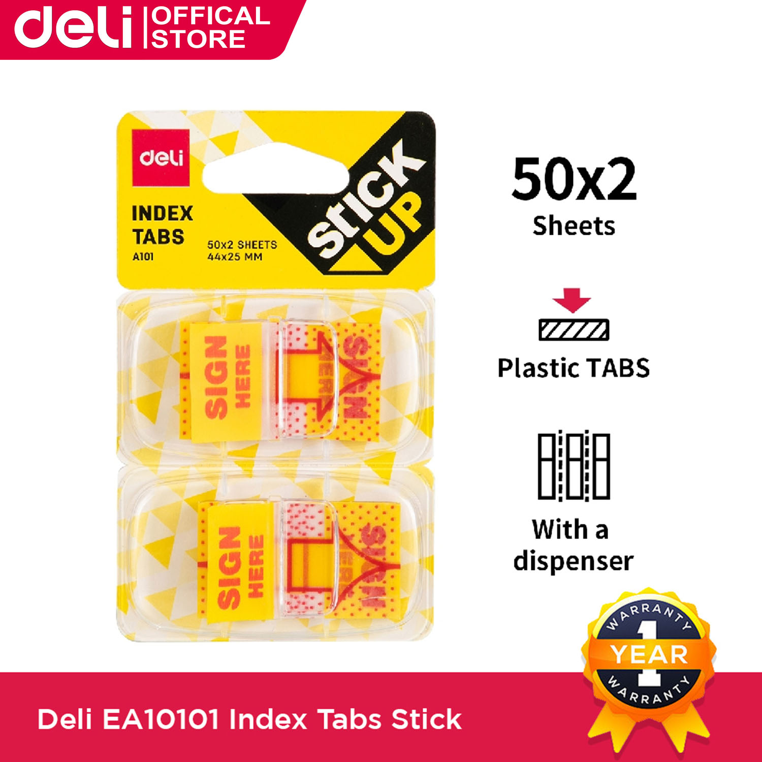 Deli Sticky Notes Flags Tabs for School Supplies Markers Paper Index ...