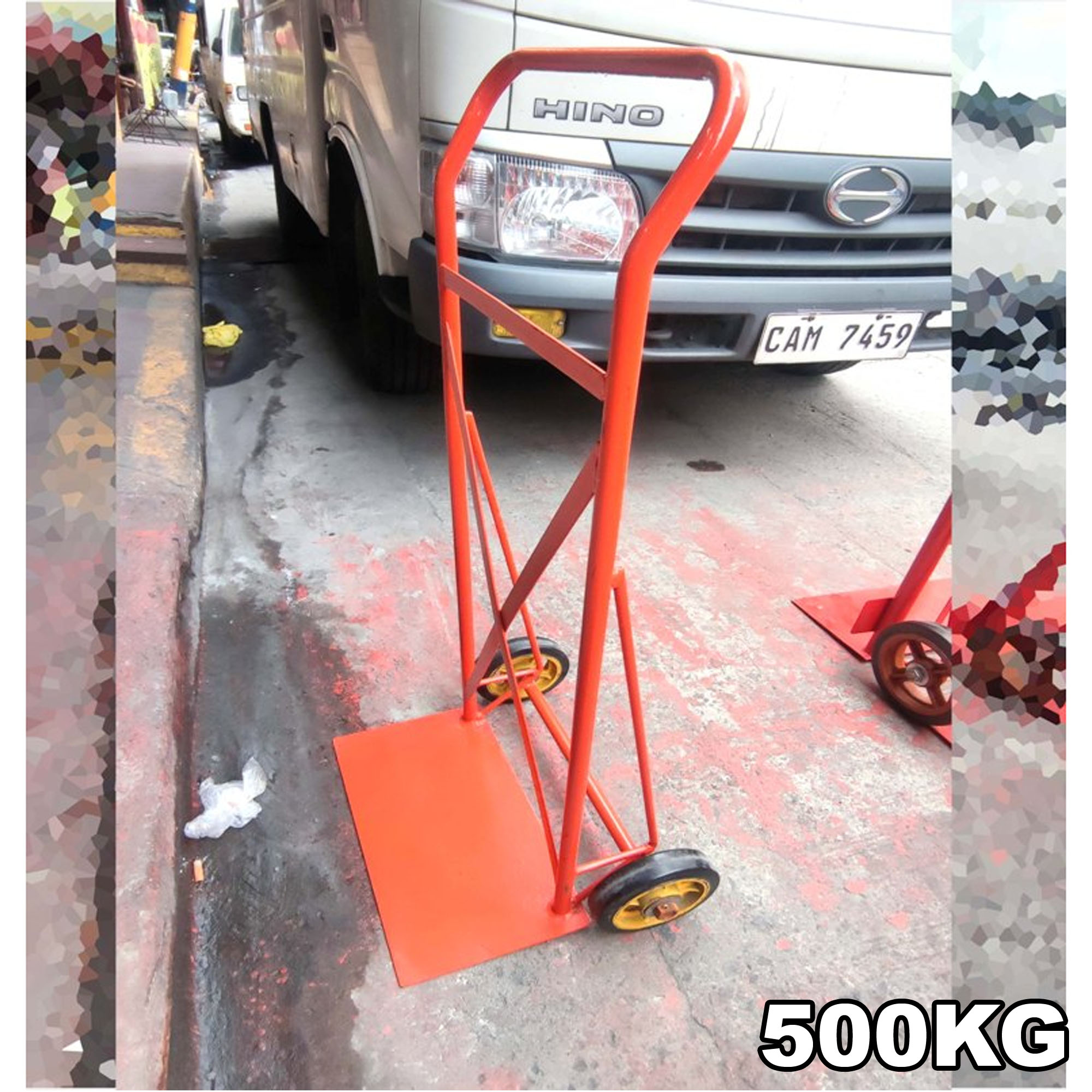Steel Hand Truck | Heavy Duty (KARTILYA) | 200kg / 300kg / 500kg ...