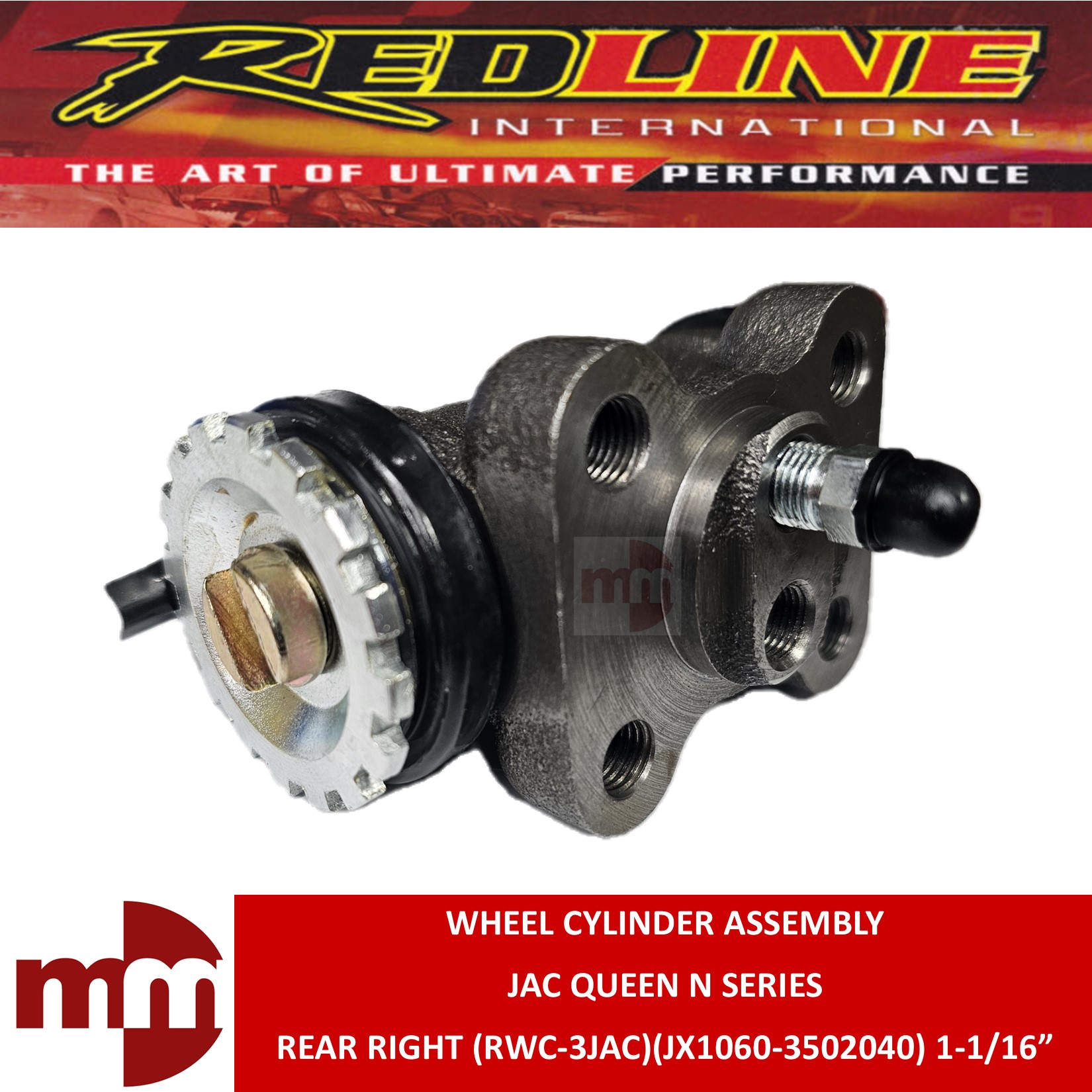 REDLINE Wheel Cylinder Assembly for JAC QUEEN N SERIES REAR 1-1/16 ...