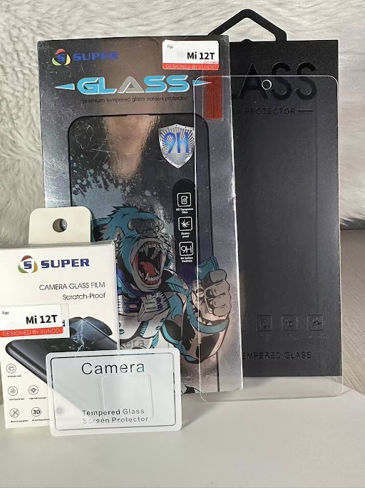 XIAOMI MI 12T PRO / MI 12T FULL Clear Tempered Glass Premium Screen ...