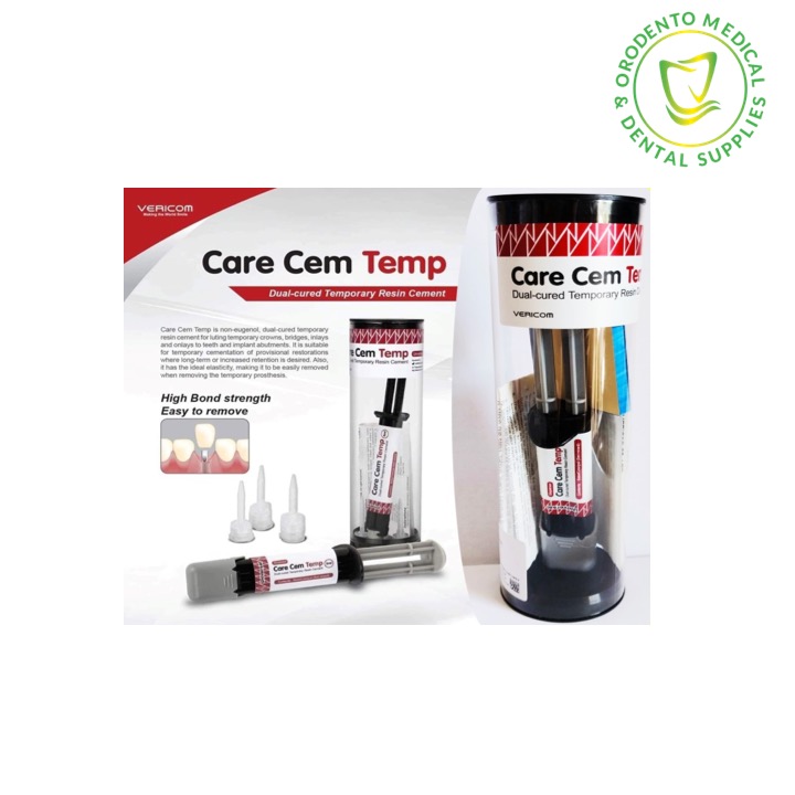Care Cem Temp Dual Cured Temporary Resin Cement Dental | Lazada PH