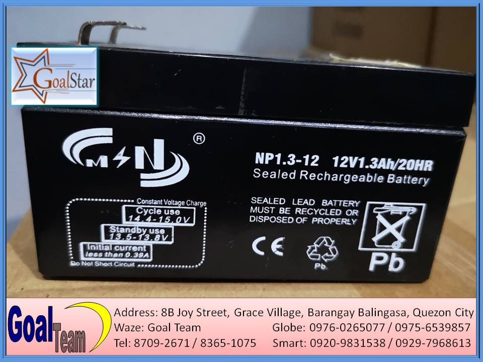 Fire Alarm Panel Battery 12V | Lazada PH