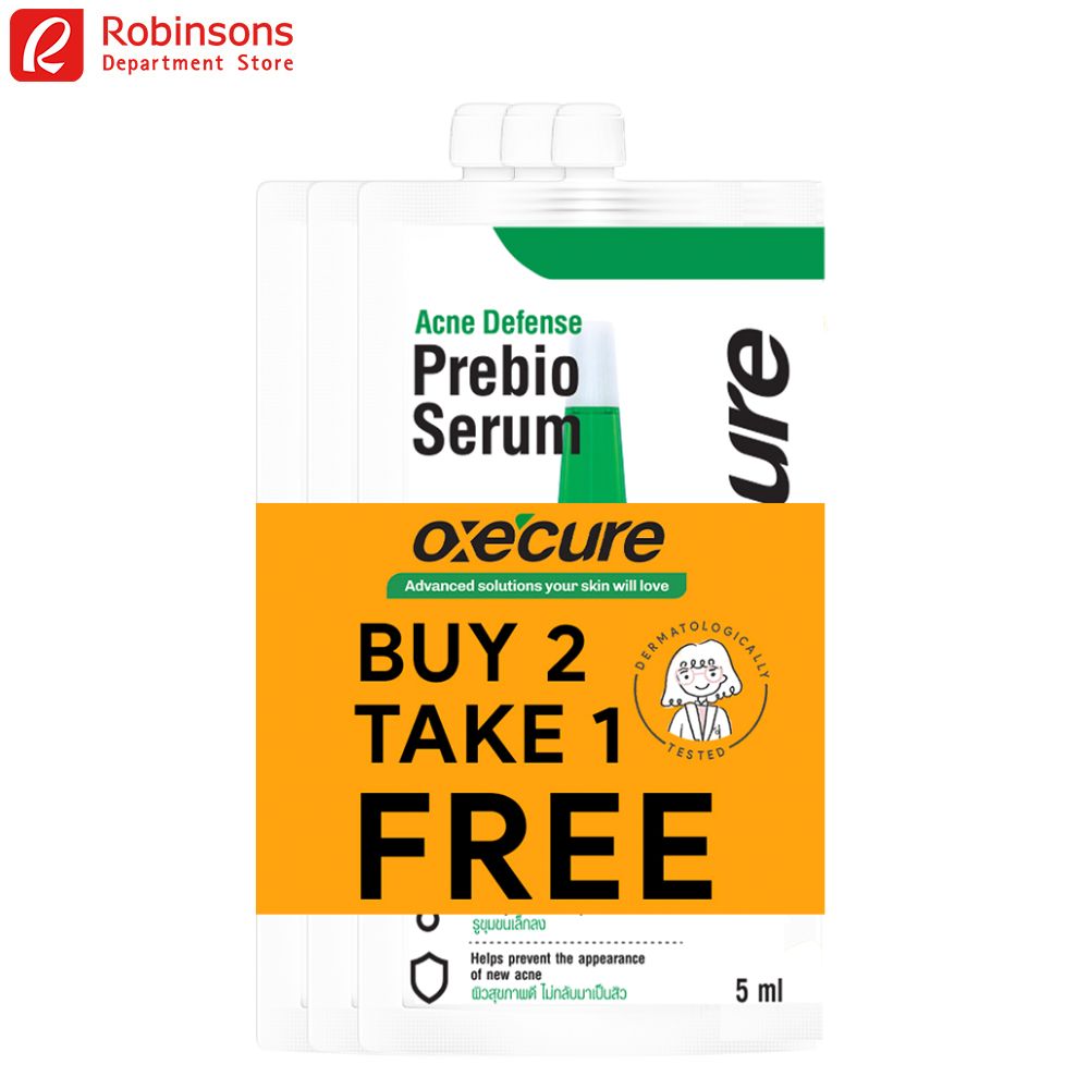 Oxecure 2+1 Bundle Acne Defense Prebio Serum 5ml | Lazada PH