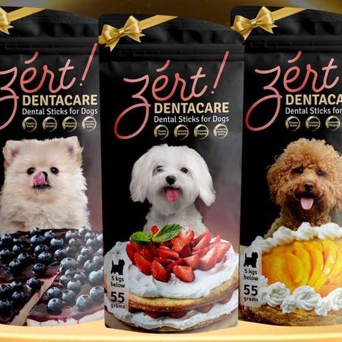 Zert Dentacare for Small Dog Breeds Dental Sticks 55 Grams 5 Flavors ...