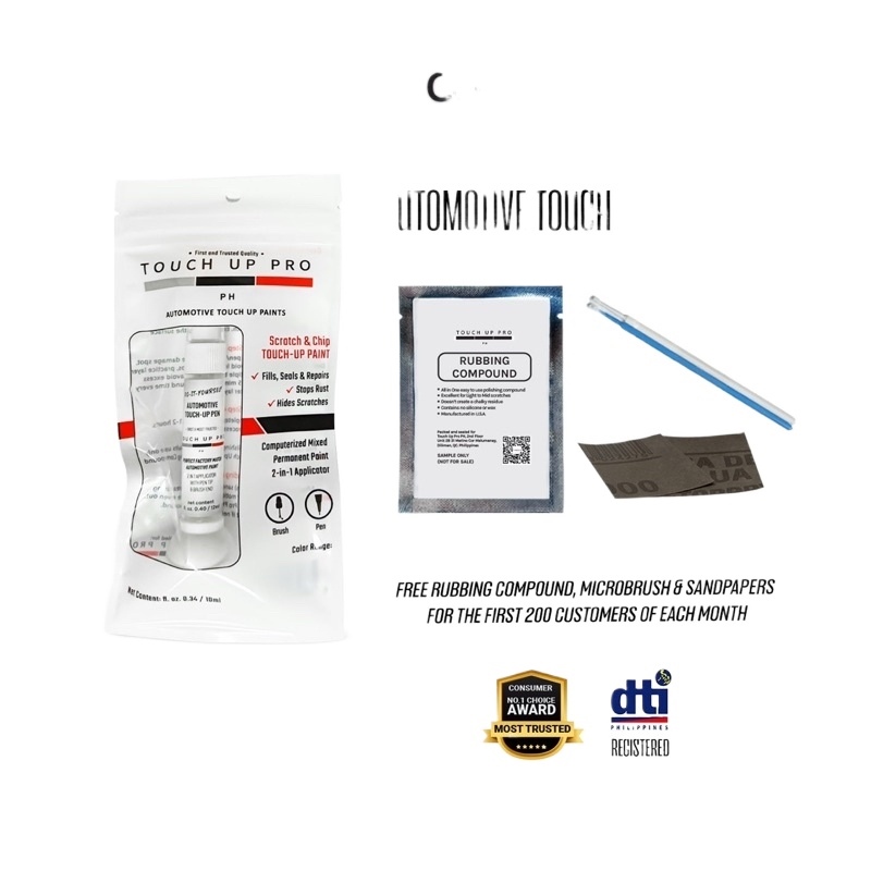 PRO RUBBING COMPOUND Touch Up Paint Scratch Concealer Match | Lazada PH