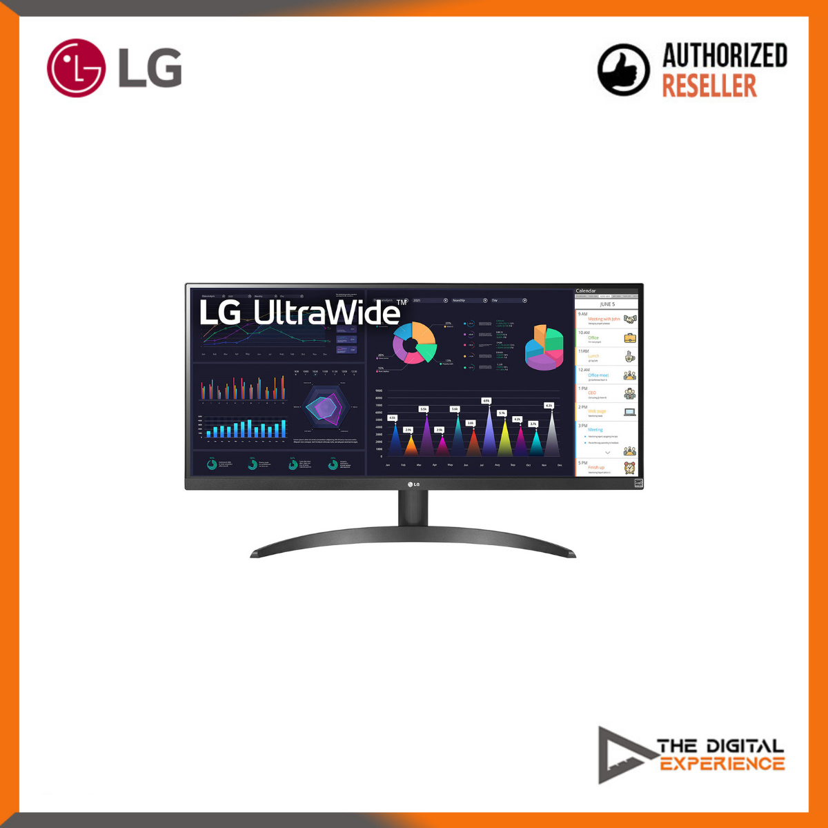 LG UltraWide (29WQ500-B) 29" UWFHD, IPS, sRGB 99%, 5ms, HDR10, Flicker ...