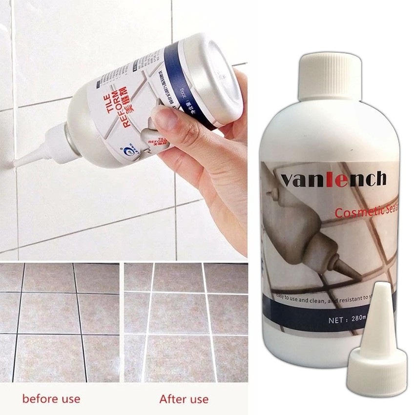 280ml Wall Toilet Reform Gap Floor Tile Epoxy Grouting Sealant Caulking ...