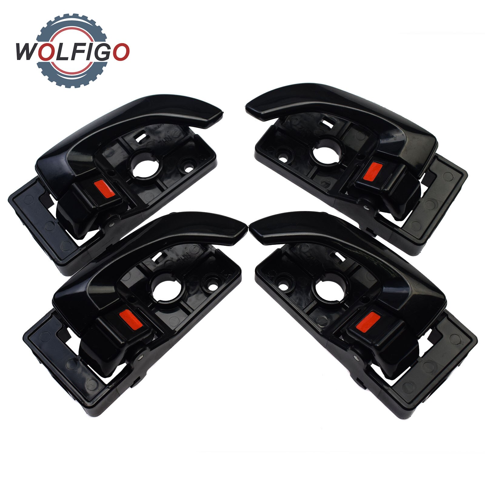WOLFIGO Left Right Inside Interior Door Handle For HYUNDAI Tucson 2005 ...