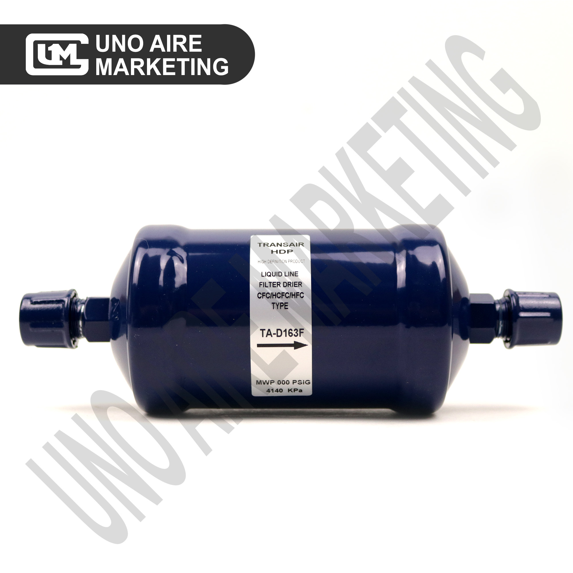 Filter Drier for Air Conditioning HVAC Transair 1/4 3/8 1/2 5/8 3/4 7/8 ...