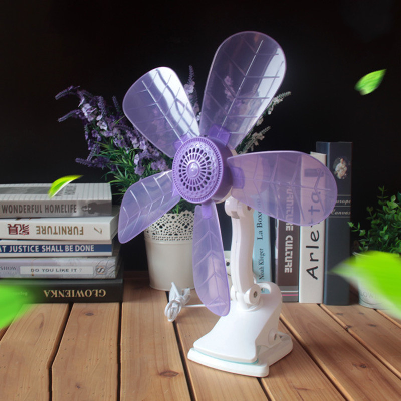 Portable Clip Electric Mini Fans /CLIP/ WALL/STAND Fan Five-leaf fan ...
