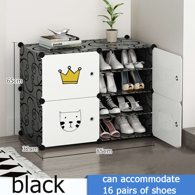 Shoes Storage Rack 4 Layers and 6 Layers Shoe Storage Cabinet High ...