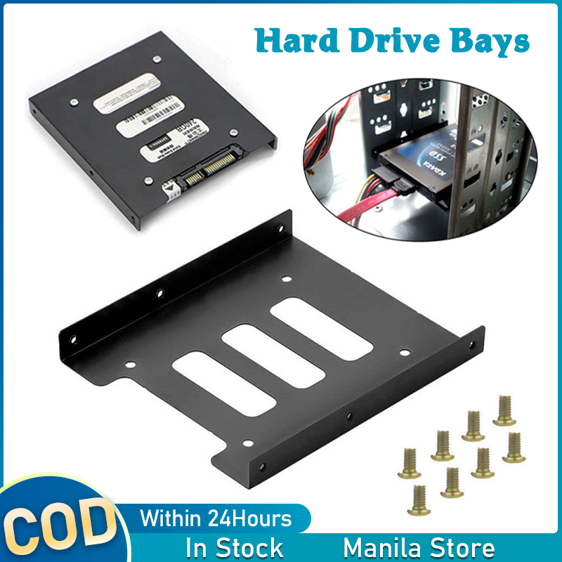 2.5" To 3.5" Ssd Hard Disk Drive Bays Holder Metal Hard Drive Bracket ...
