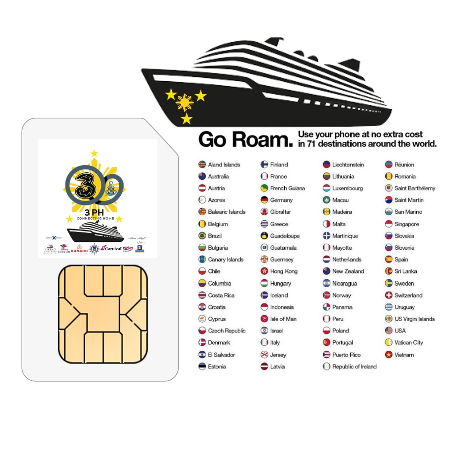 Seaman Three UK Sim Card Data Roaming Europe | Lazada PH