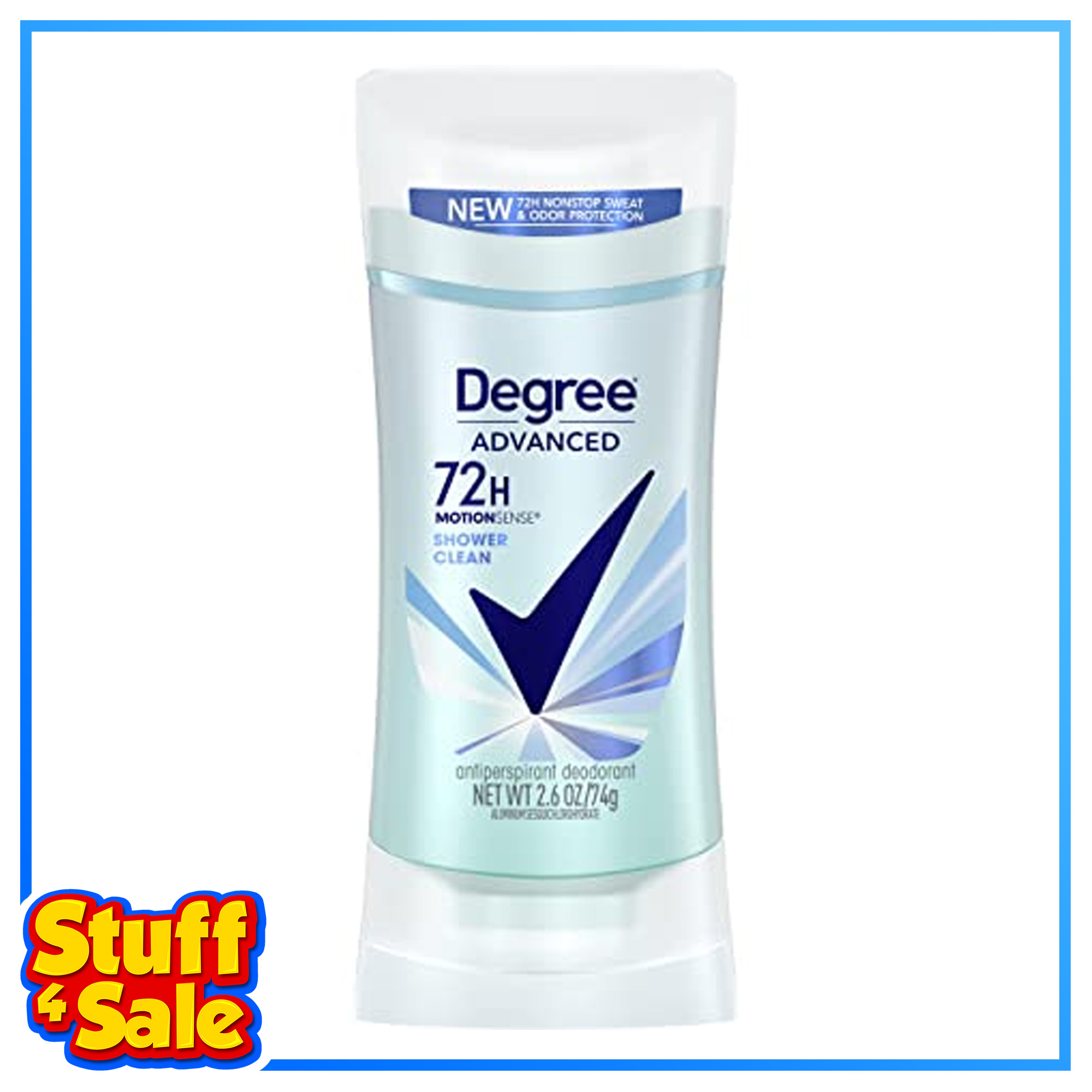 Degree MotionSense Antiperspirant Deodorant Shower Clean Invisible ...