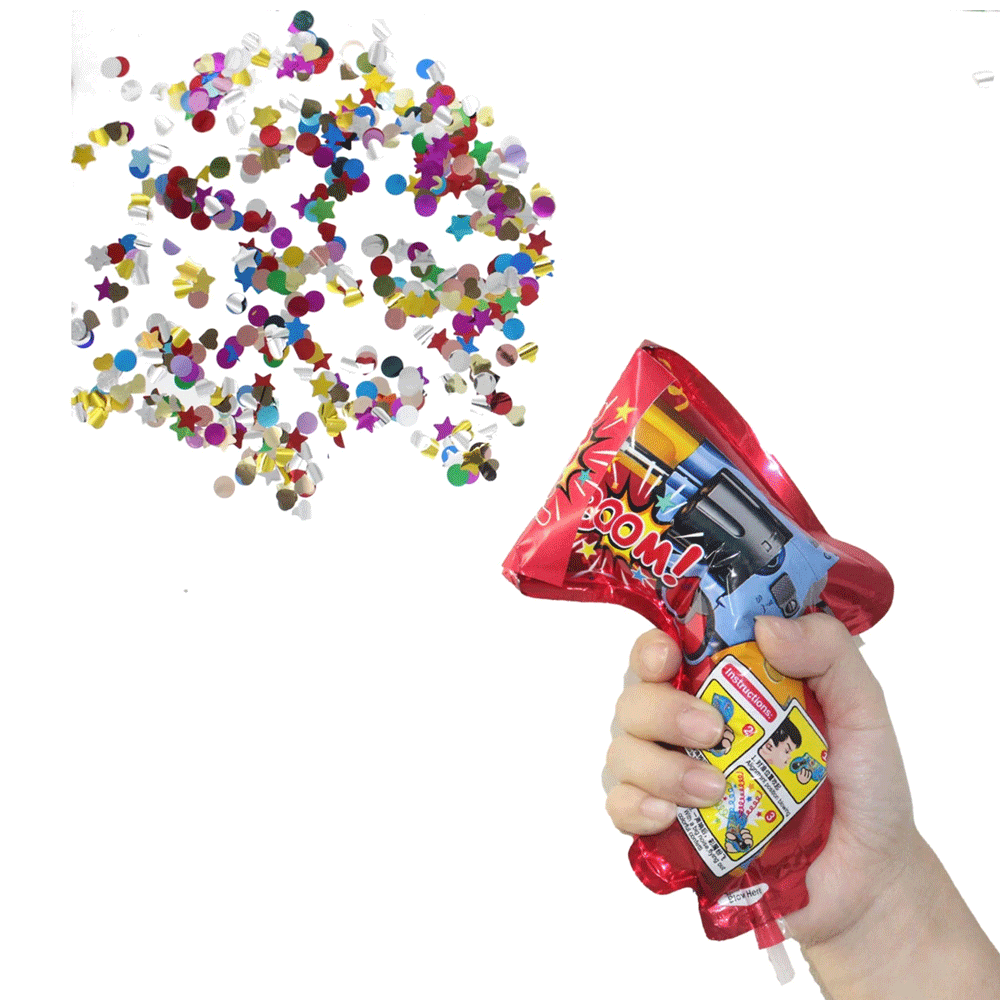 Hodeso 5Pcs/Pack Inflatable Party Popper Balloon Boom Gun For Kids ...
