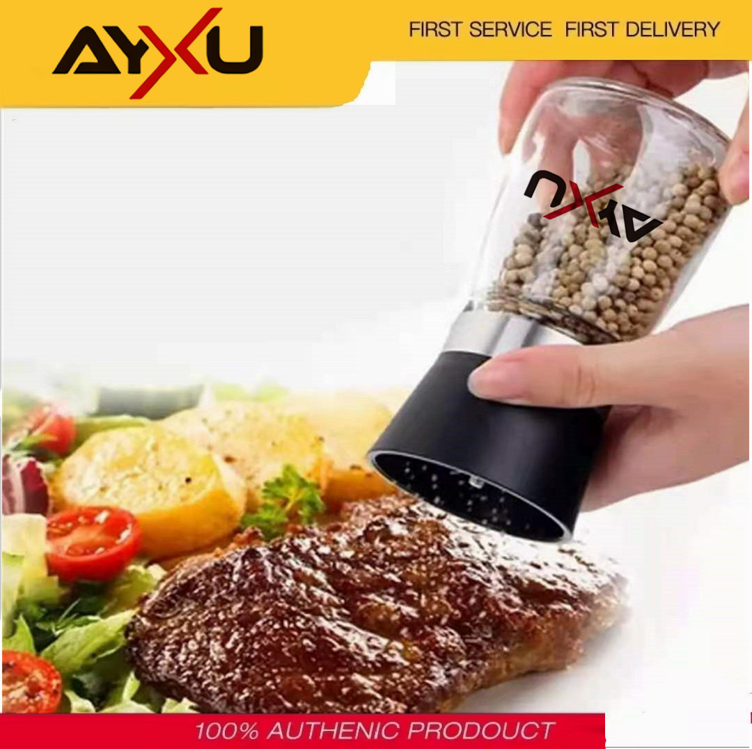 Ayxu Pepper Mill Grinder Spice Container Condiment Jar Holder Grinding ...