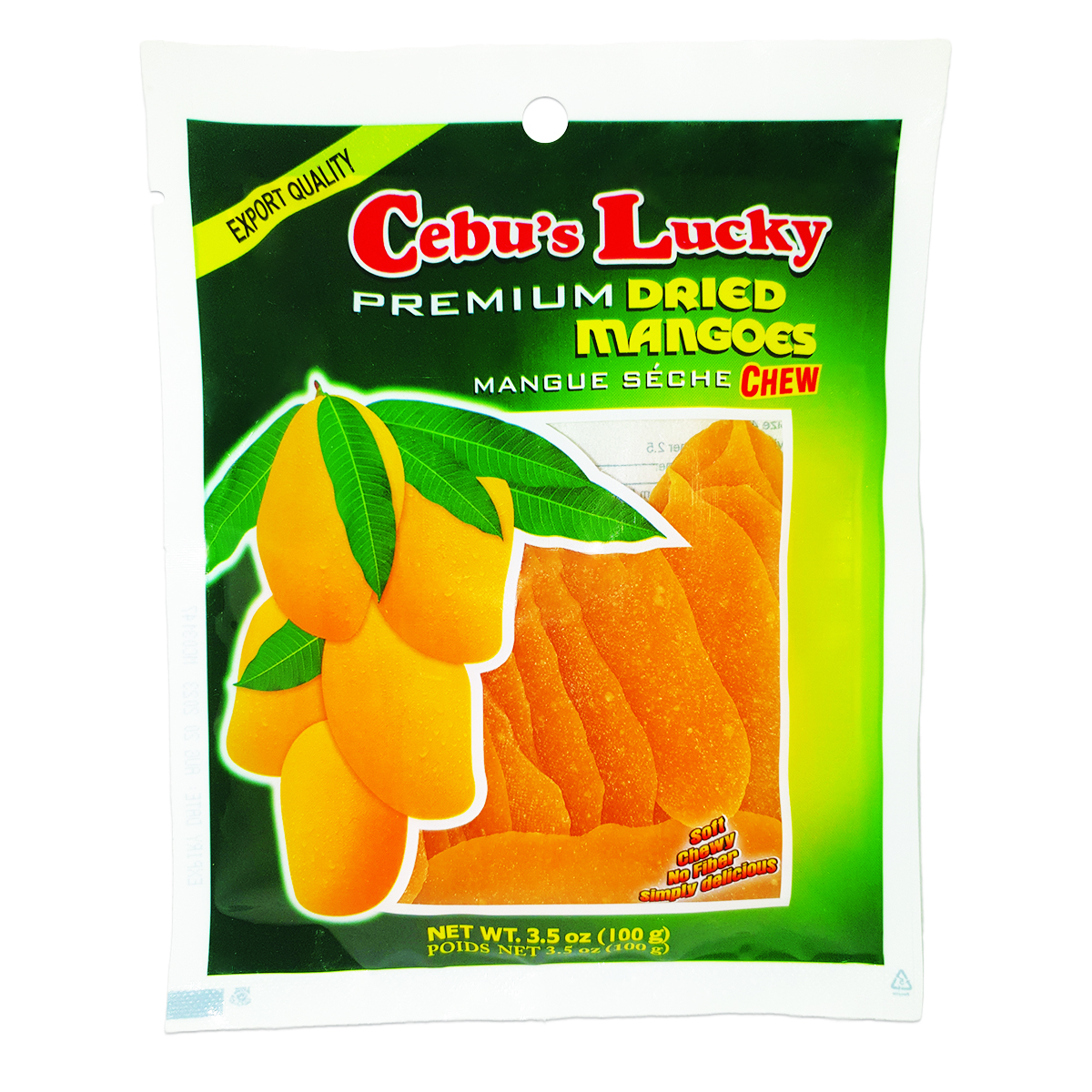 Cebu's Lucky Dried Mango Chew 100g | Lazada PH