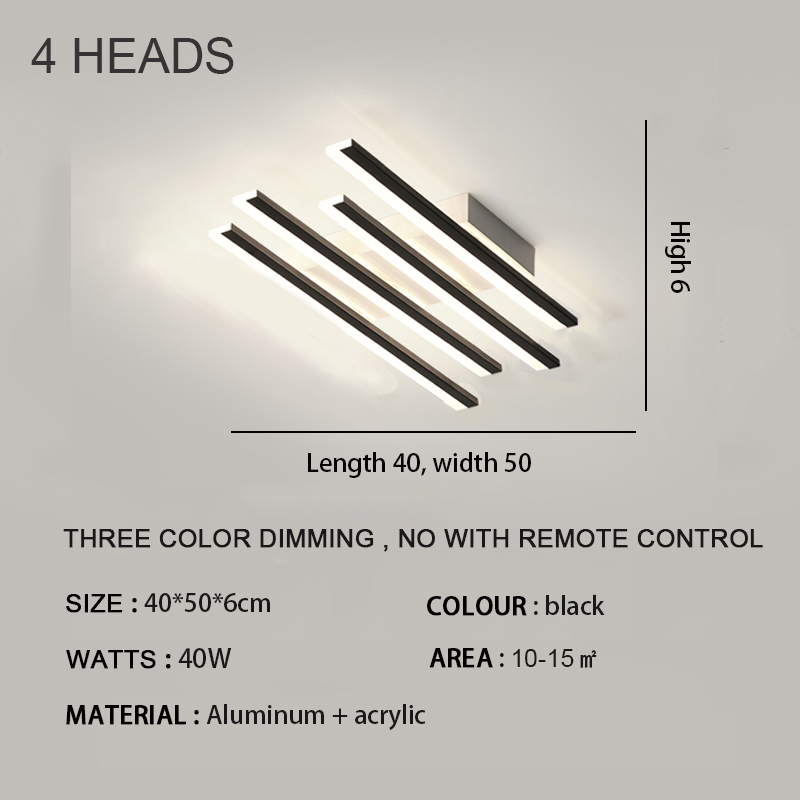 New living room ceiling lamp home bedroom light shop decoration lamp ...