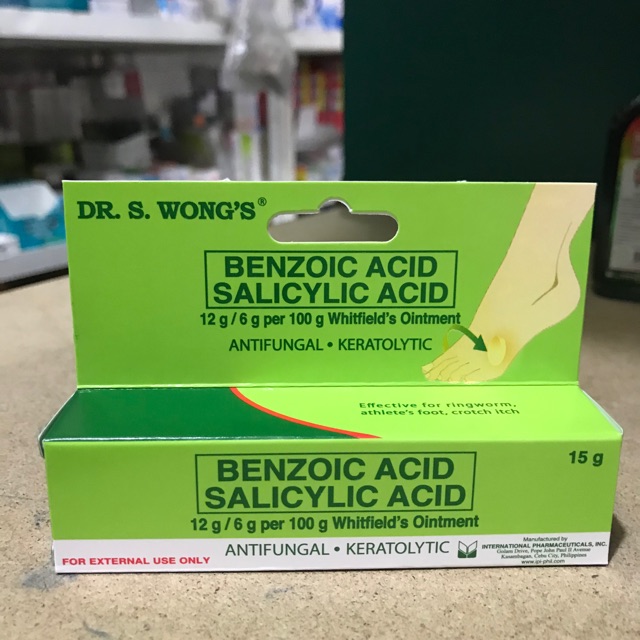 Dr. S. Wong’s (Benzoic Acid Salicylic Acid) | Lazada PH