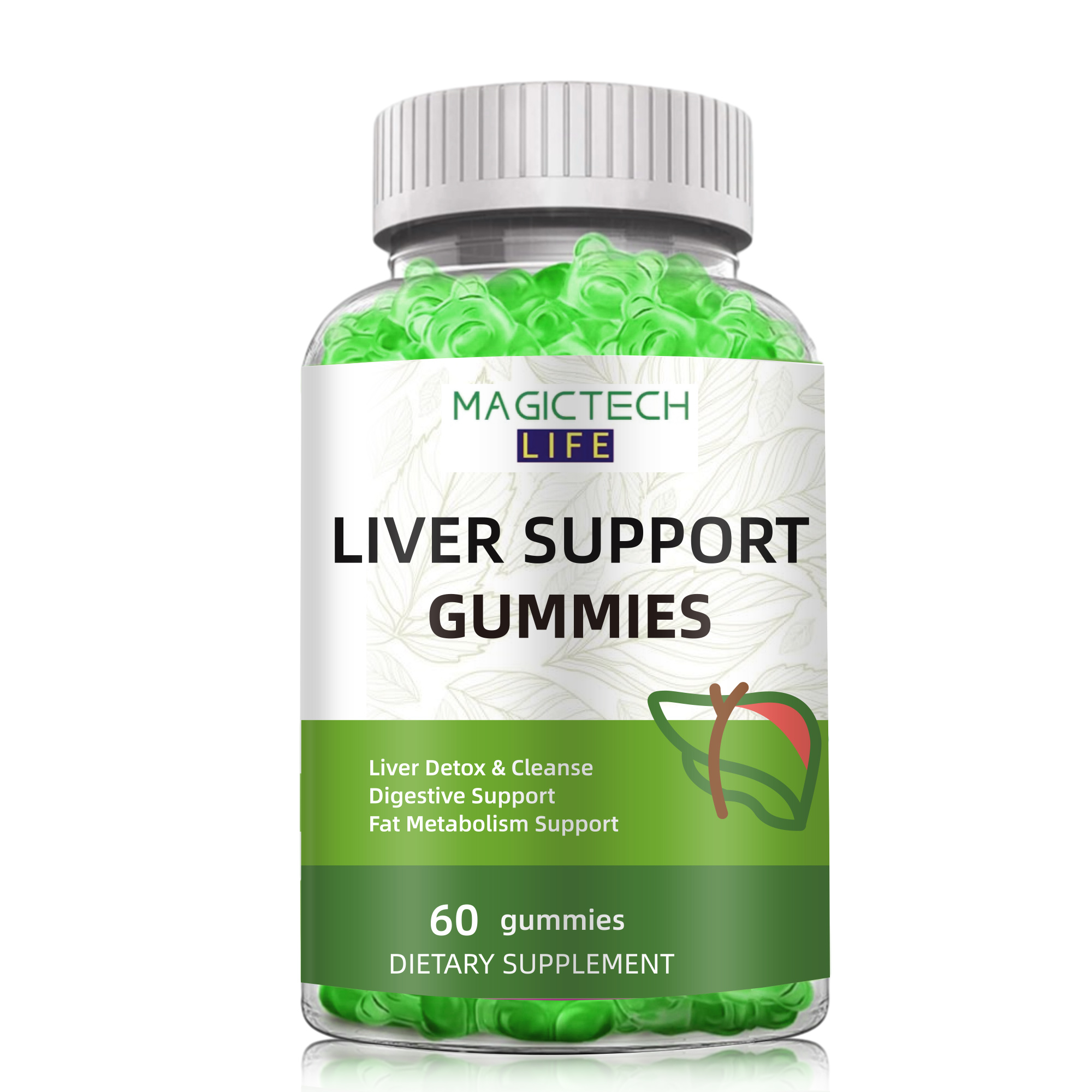 Magictech life Liver Support Gummies - Liver Cleanse - Immune System ...