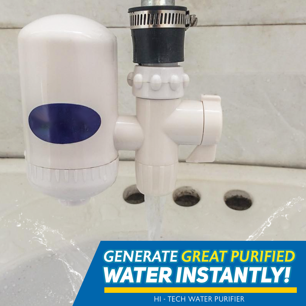 Hi - Tech Water Purifier & Filtration Filter (Ceramic Cartridge) Faucet ...