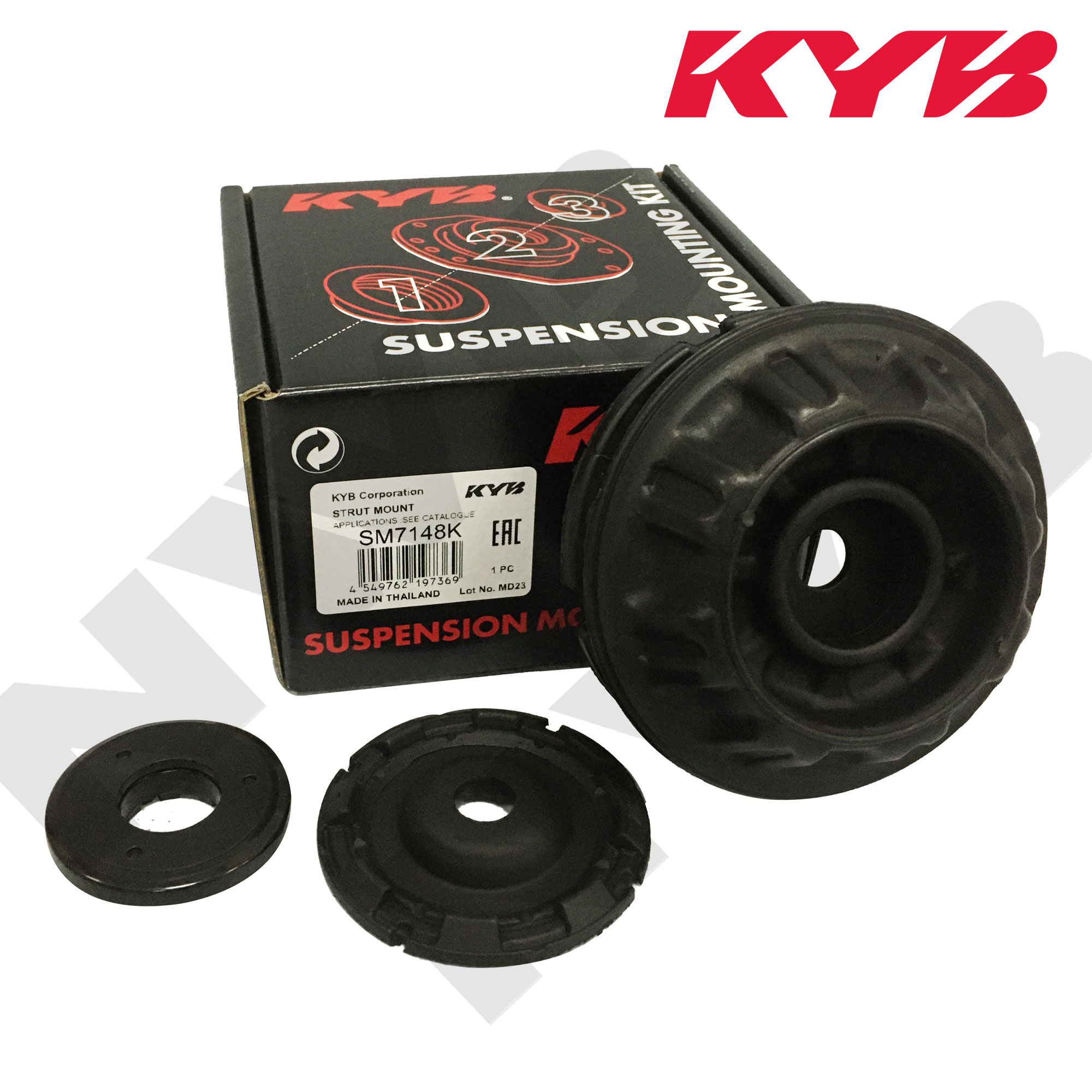 KYB KAYABA Strut/Shock Mounting Front for Toyota Vios 2013-2022 with ...