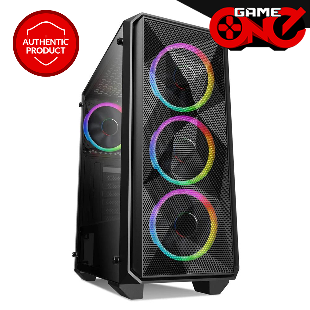 Frontier Trendsonic Megatron ME19-A ATX Gaming Case [Black] | Lazada PH