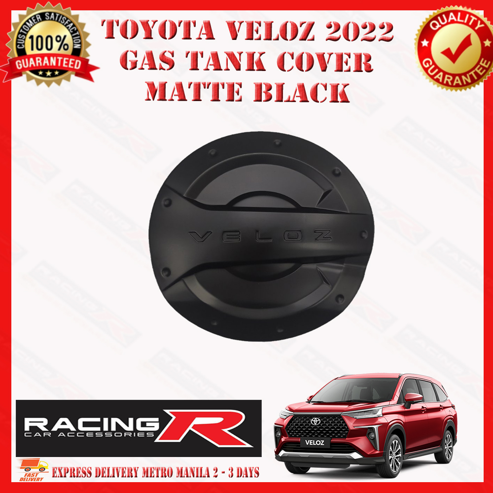 Toyota Veloz 2022 - 2023 gas tank Cover Matte Black / Chrome 2022 | Lazada PH