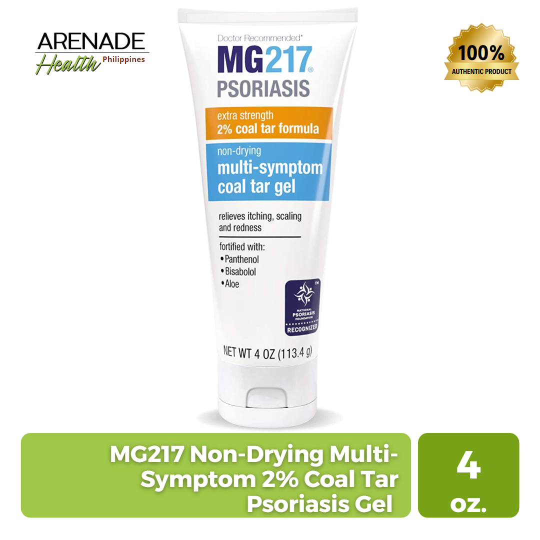 MG217 Non-Drying Multi-Symptom 2% Coal Tar Psoriasis Gel (4 oz) | Lazada PH
