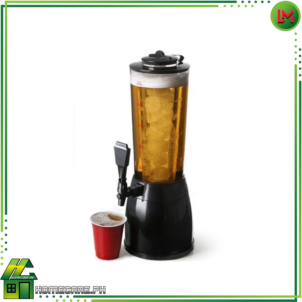 HOMECARE PH. 3.0L Beer Tower Dispenser Table Top Beverage Draft Tapper ...