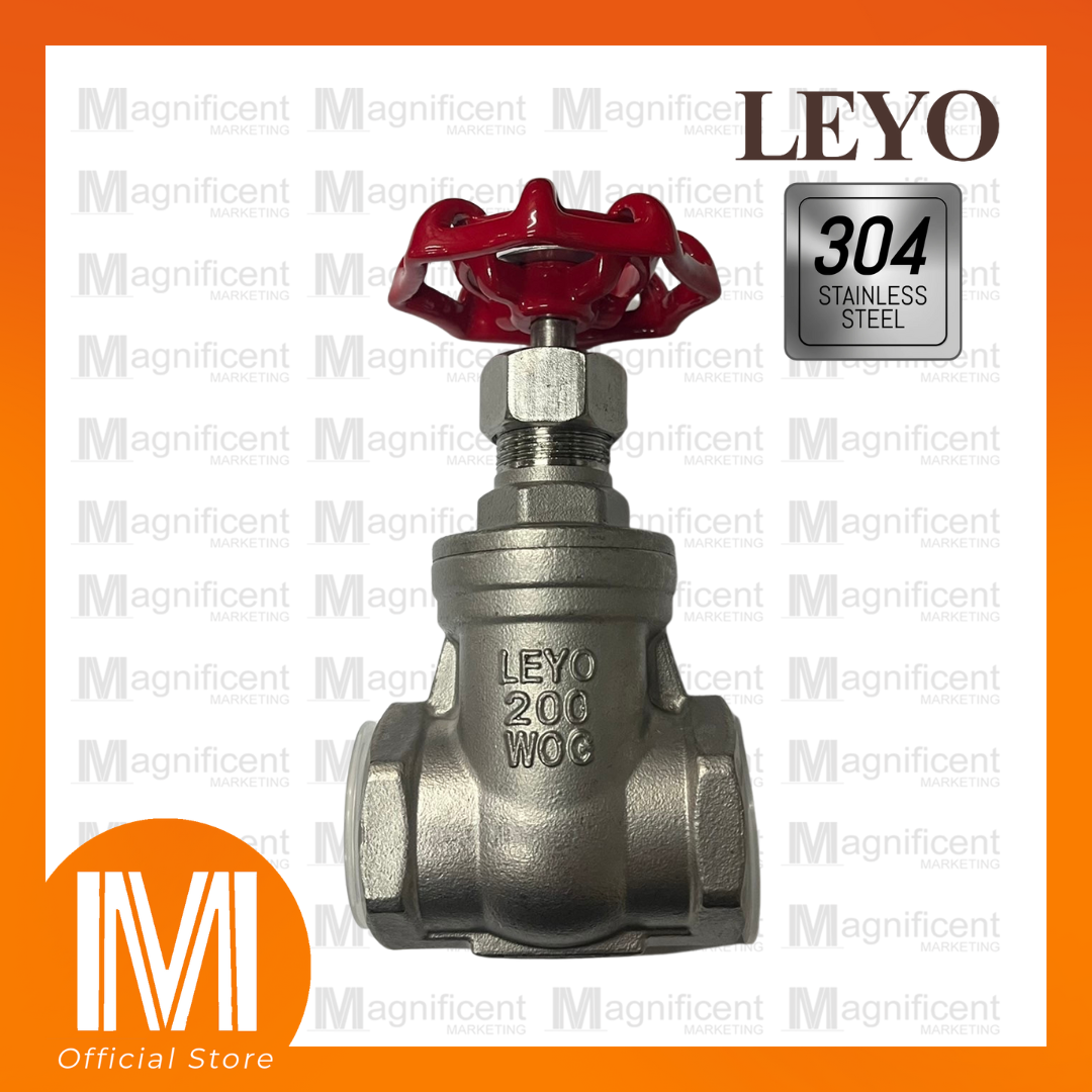 Leyo Stainless 304 Gate Valve 200 psi | Lazada PH