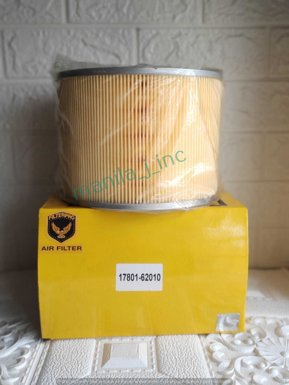 AIR FILTER FOR TOYOTA LANDCRUISER PRADO GAS 5VZ-FE FP-17801-62010 ...