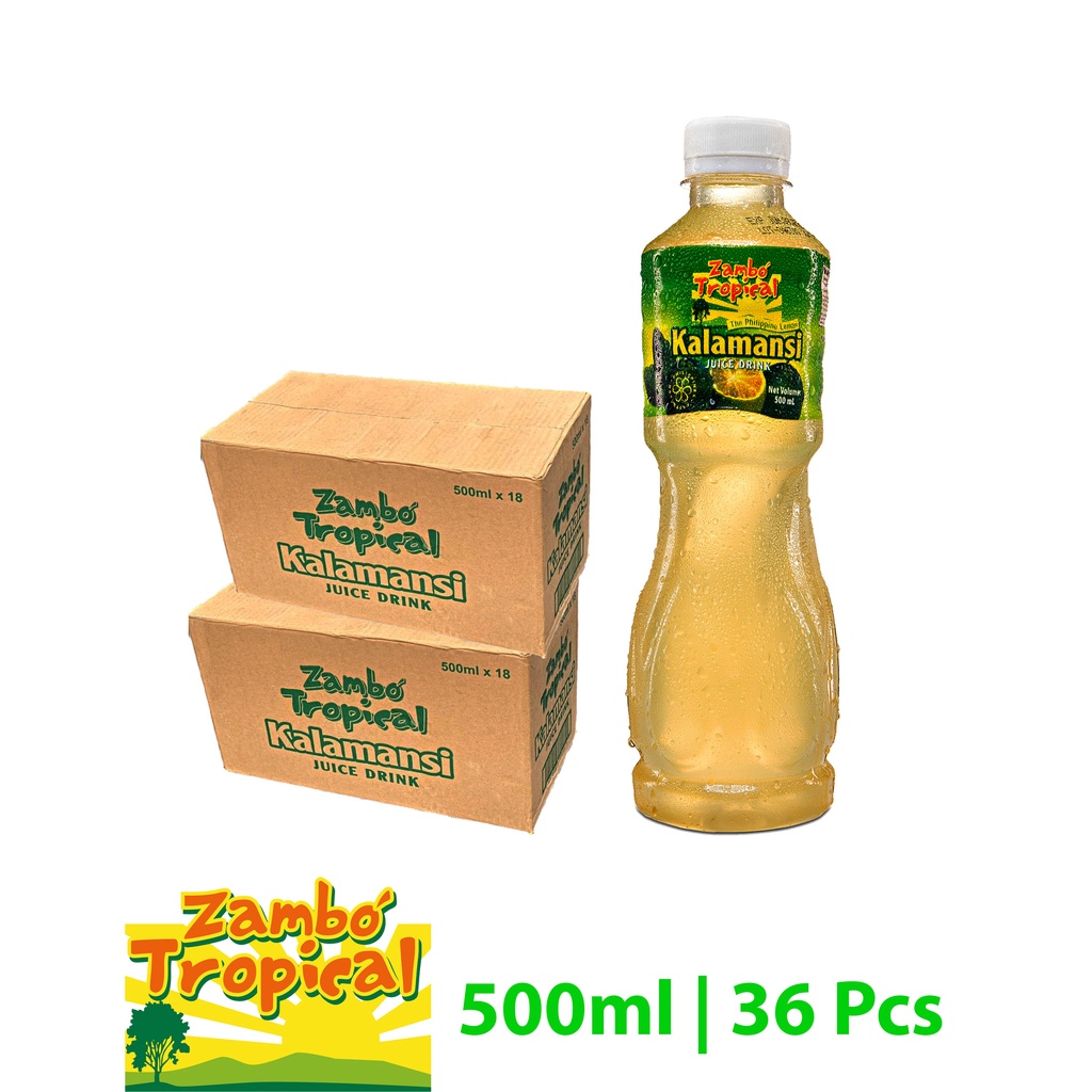 Zambo Tropical Kalamansi Juice 500 Ml X36 | Lazada PH