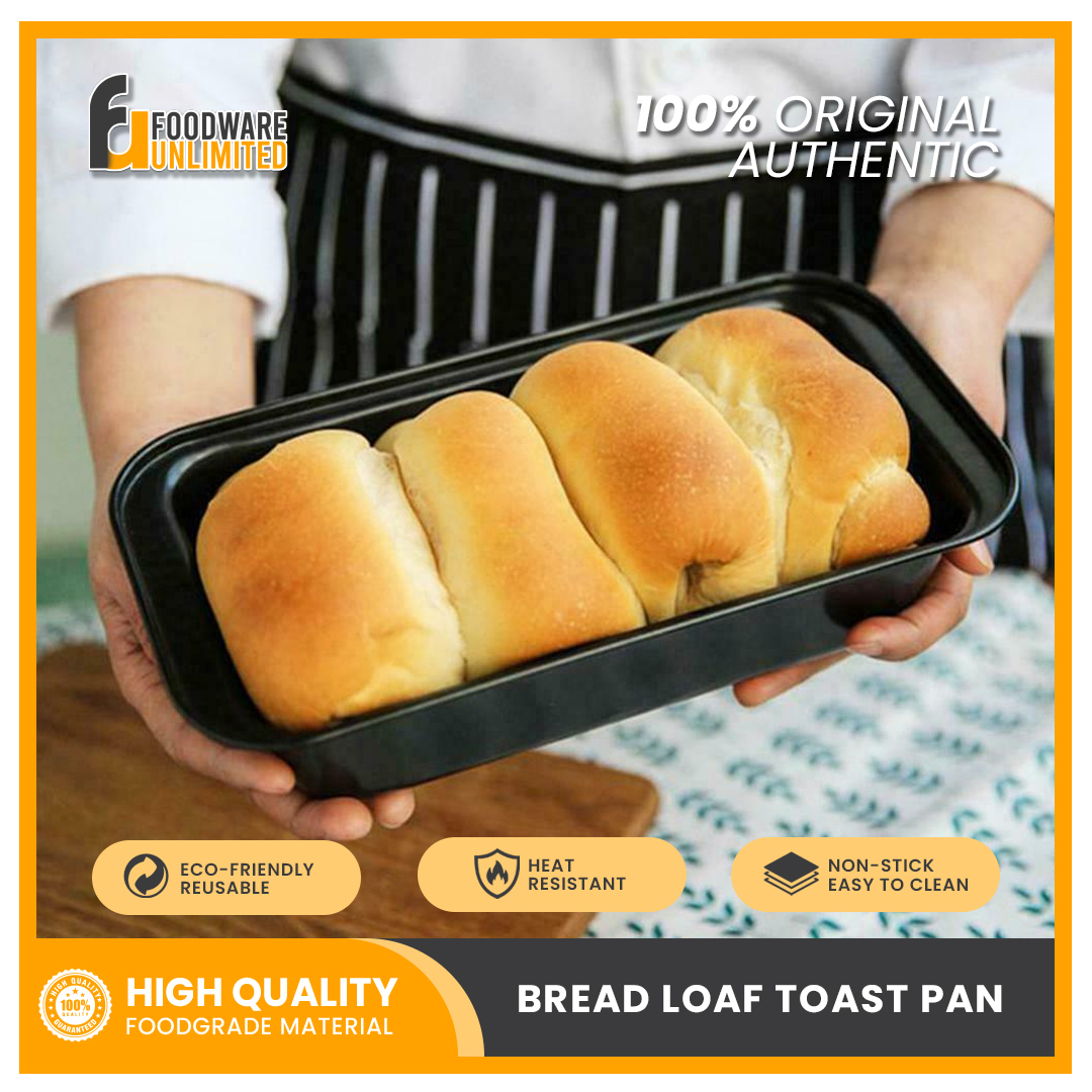 Loaf Pan Bread Loaf Cake Baking Pan Black Carbon Steel Non Stick Loaf ...