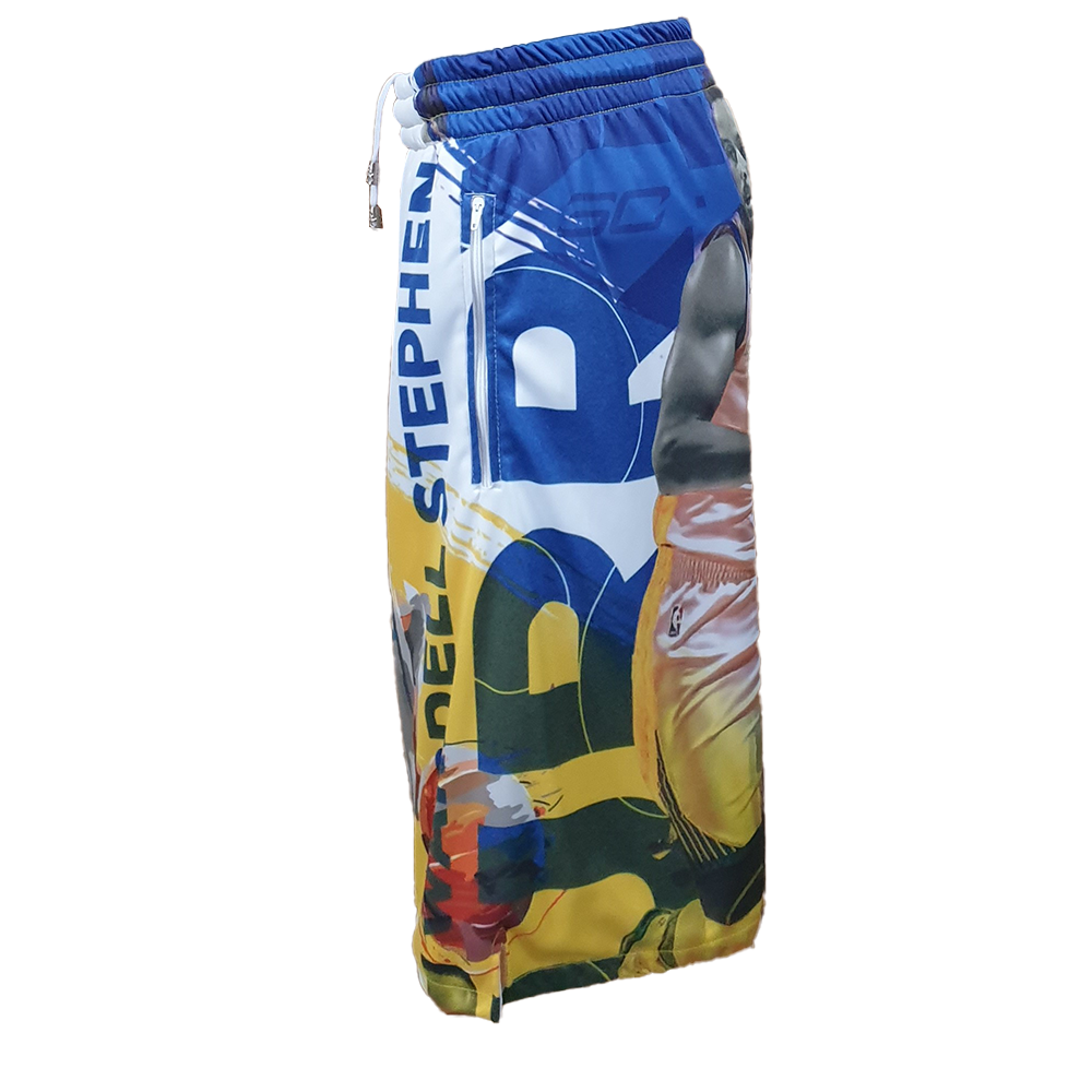 Steph Curry Inspired Full Sublimation Basketball Shorts | Lazada PH
