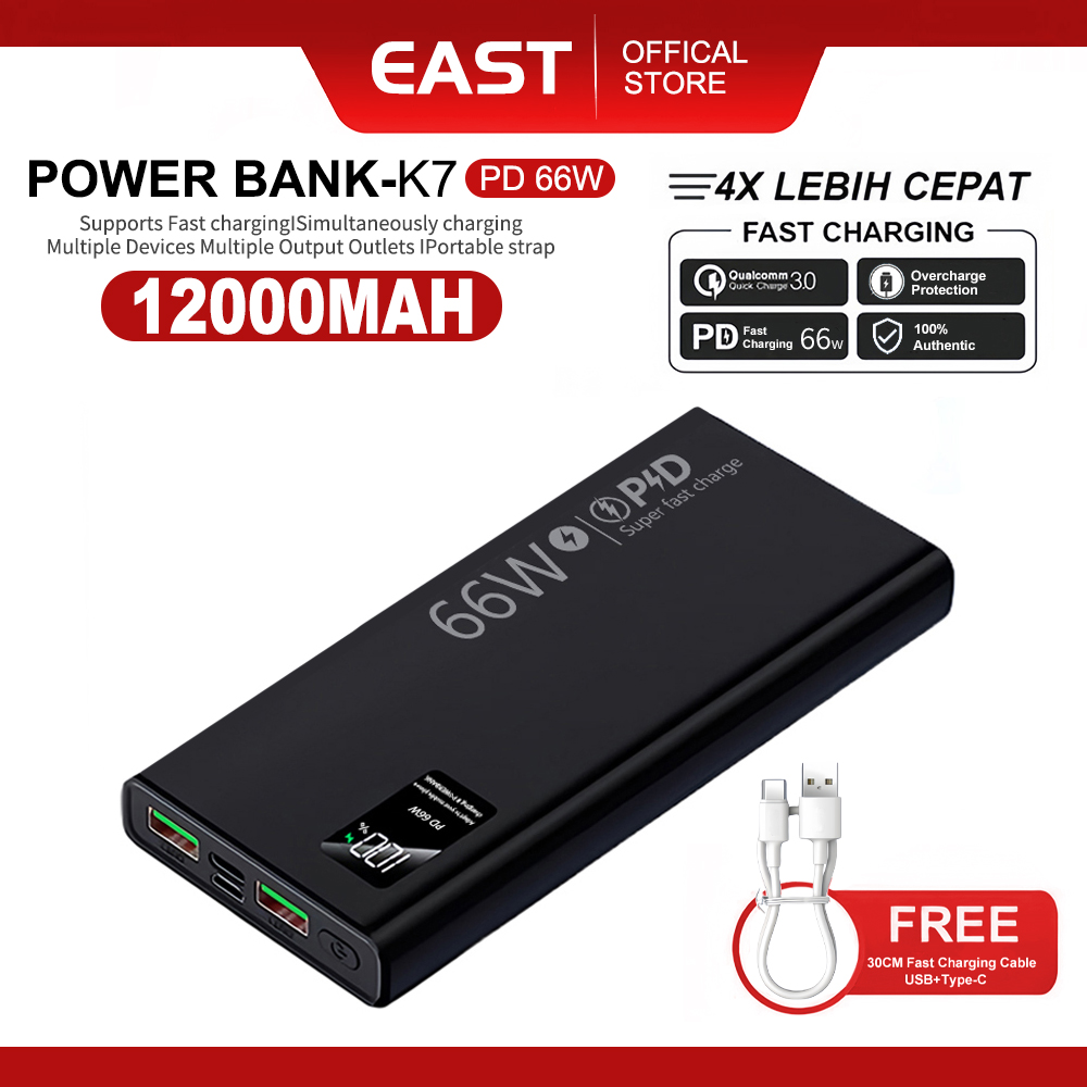 EAST Powerbank heavy duty Orginal brand 10000mah 800000mah power bank ...