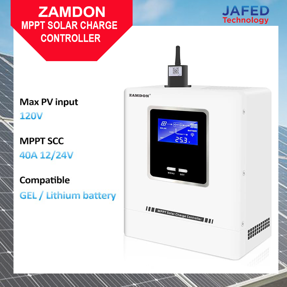 Zamdon MPPT Solar Charge Controller 40A 12/24V | Lazada PH