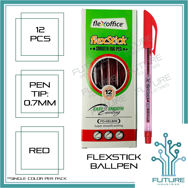 Ballpen FlexStick Brand Flex Stick Flexstick Flexoffice Smooth Ink ...