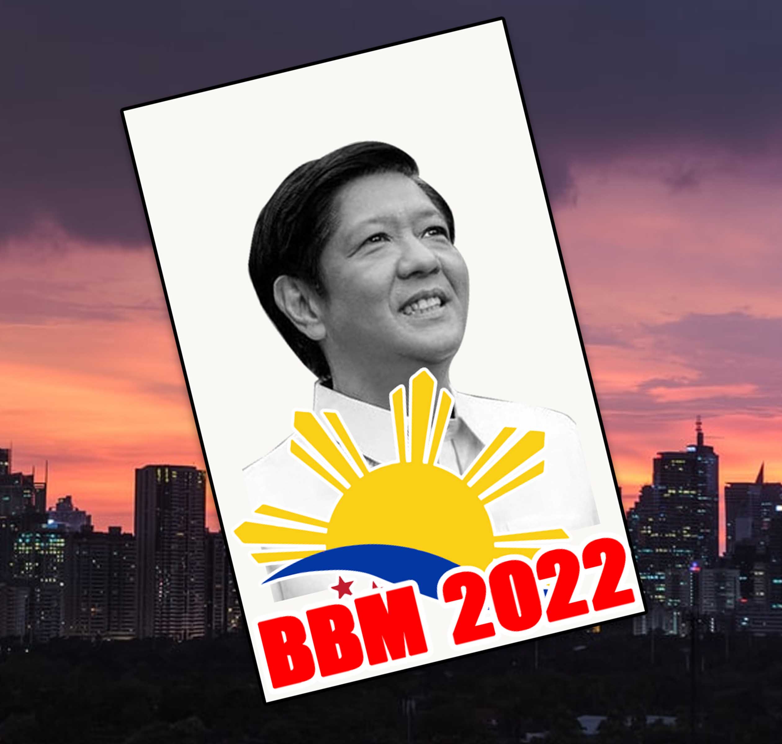 BongBong Marcos Sticker 2022 Set 2 | BBM Sticker 2022 | Car Decals ...
