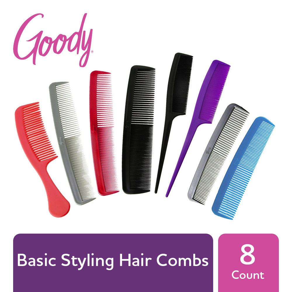 Goody Basic Styling Hair Combs, 8ct | Lazada PH