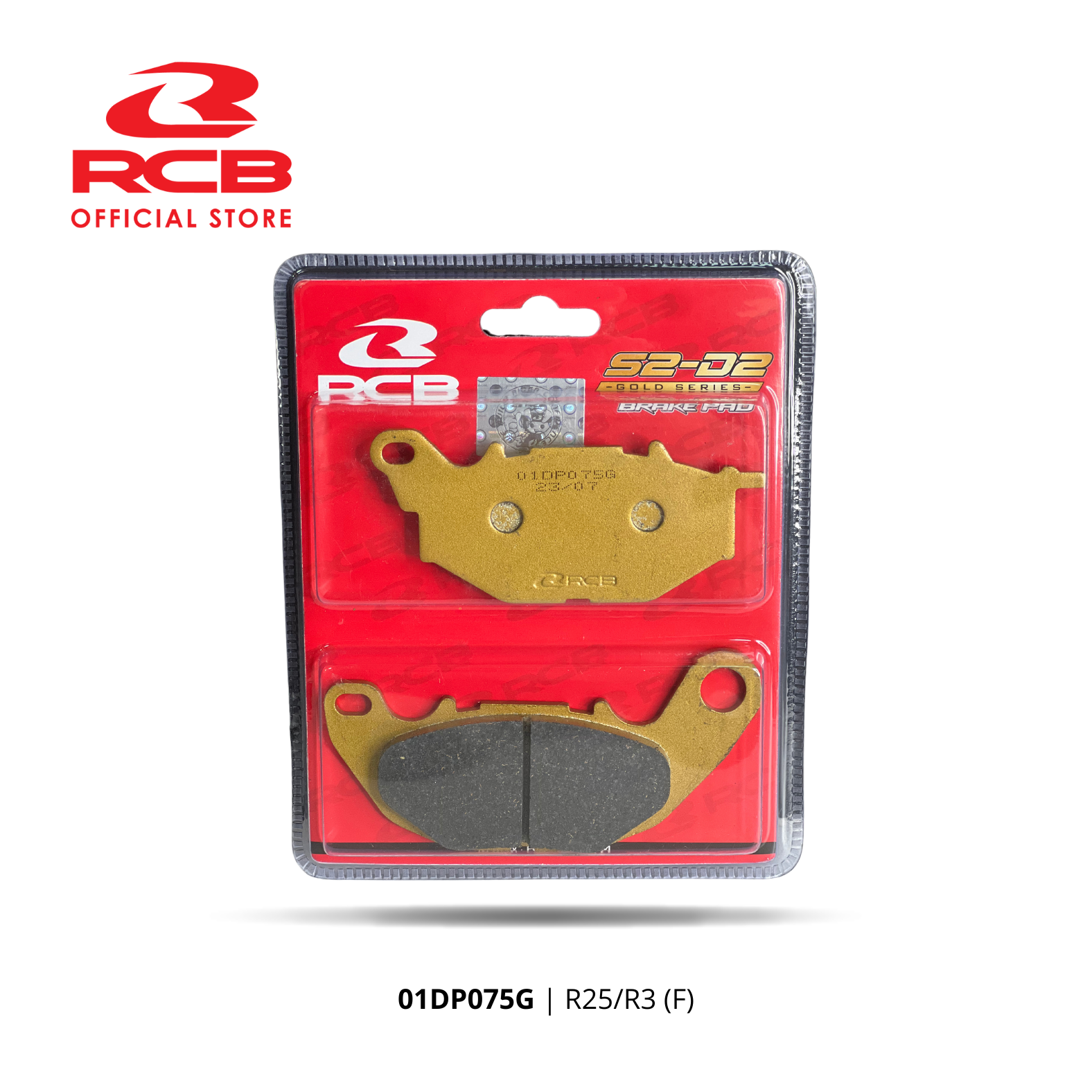 NEW! RCB S2-D2 Gold Series Brake Pads for Yamaha, Honda, Suzuki ...
