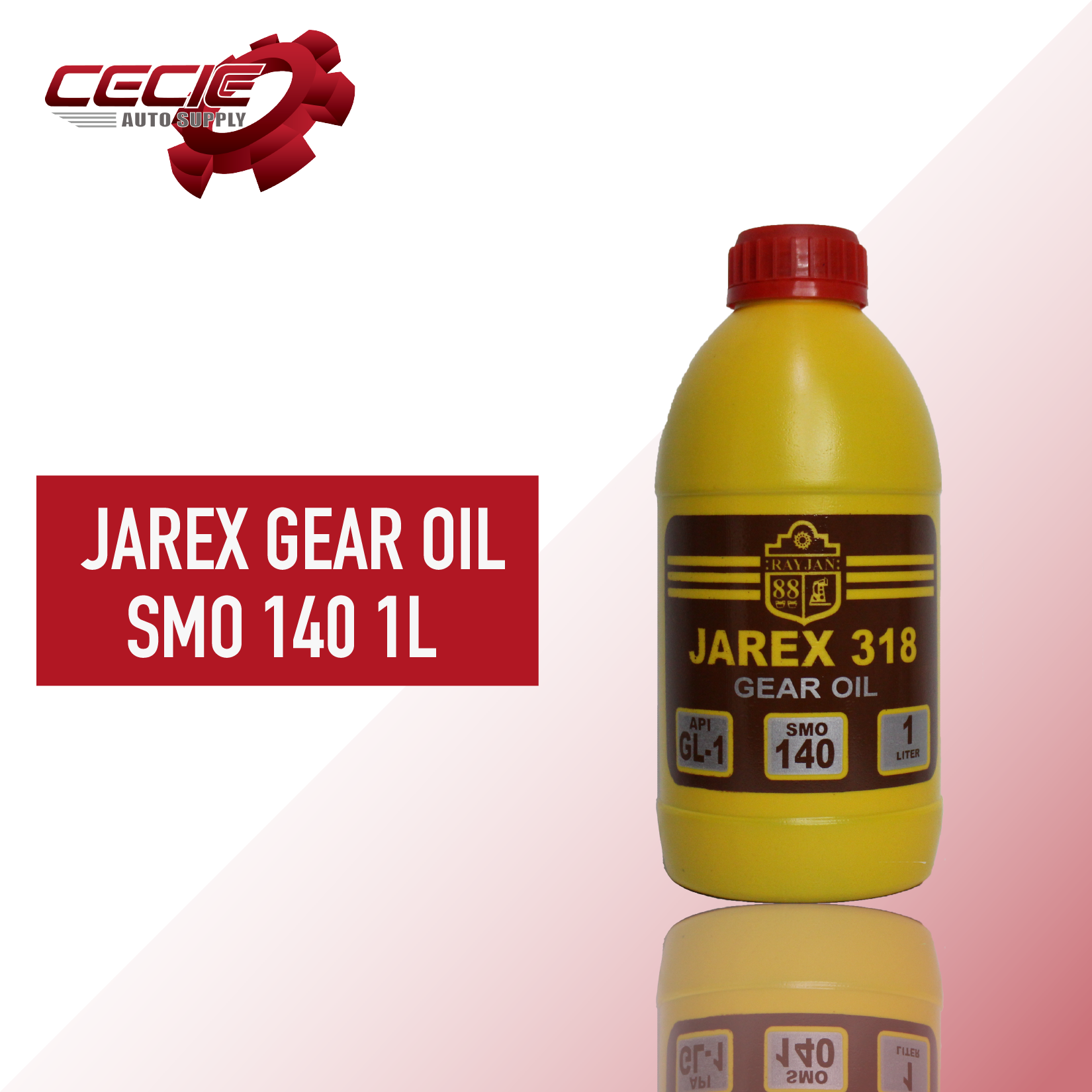 Rayjan Jarex Gear Oil SMO 140 1L | Lazada PH