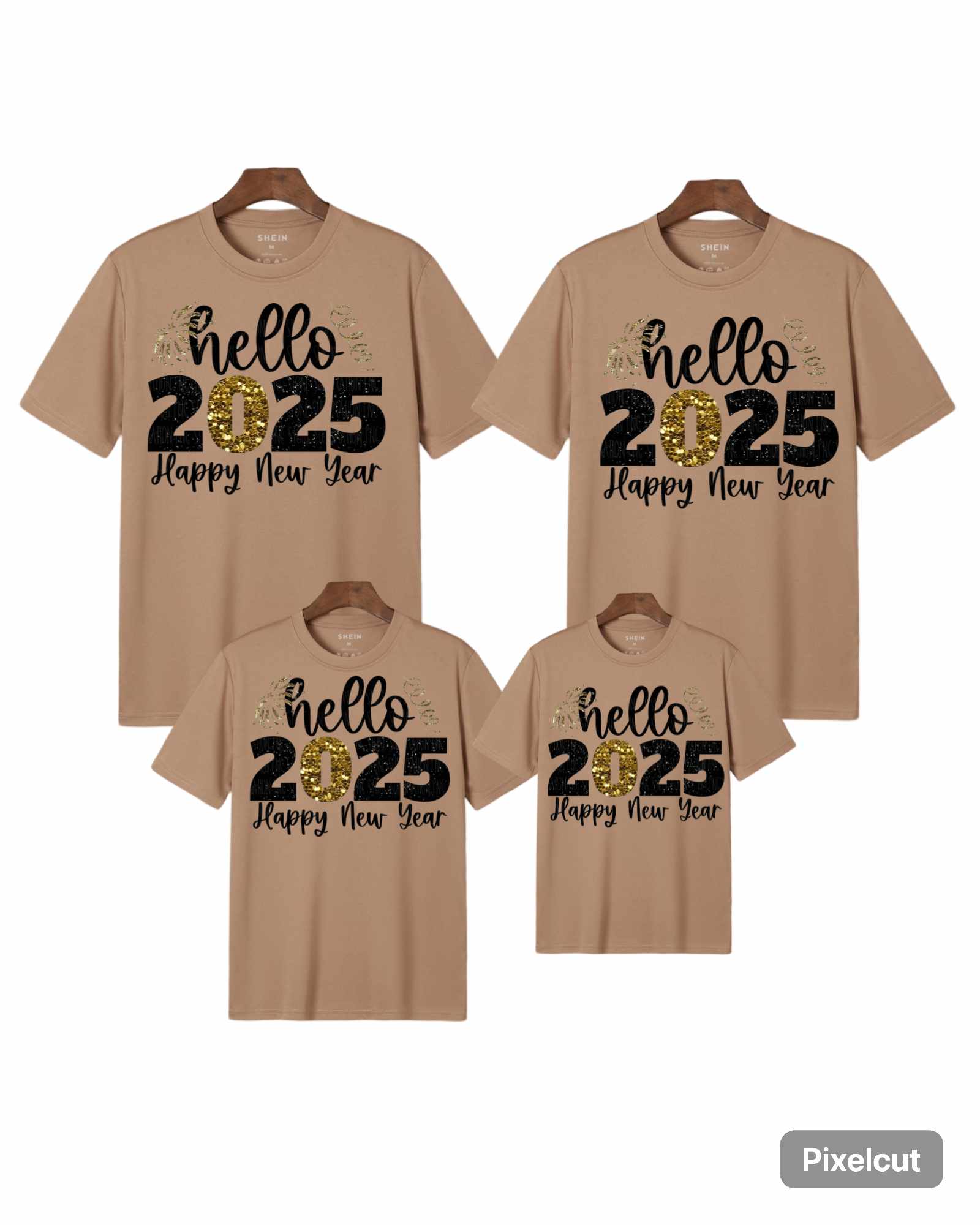 MOCHA MOUSSE Color of the Year 2025 Family Shirt Set New Year Shirt ...