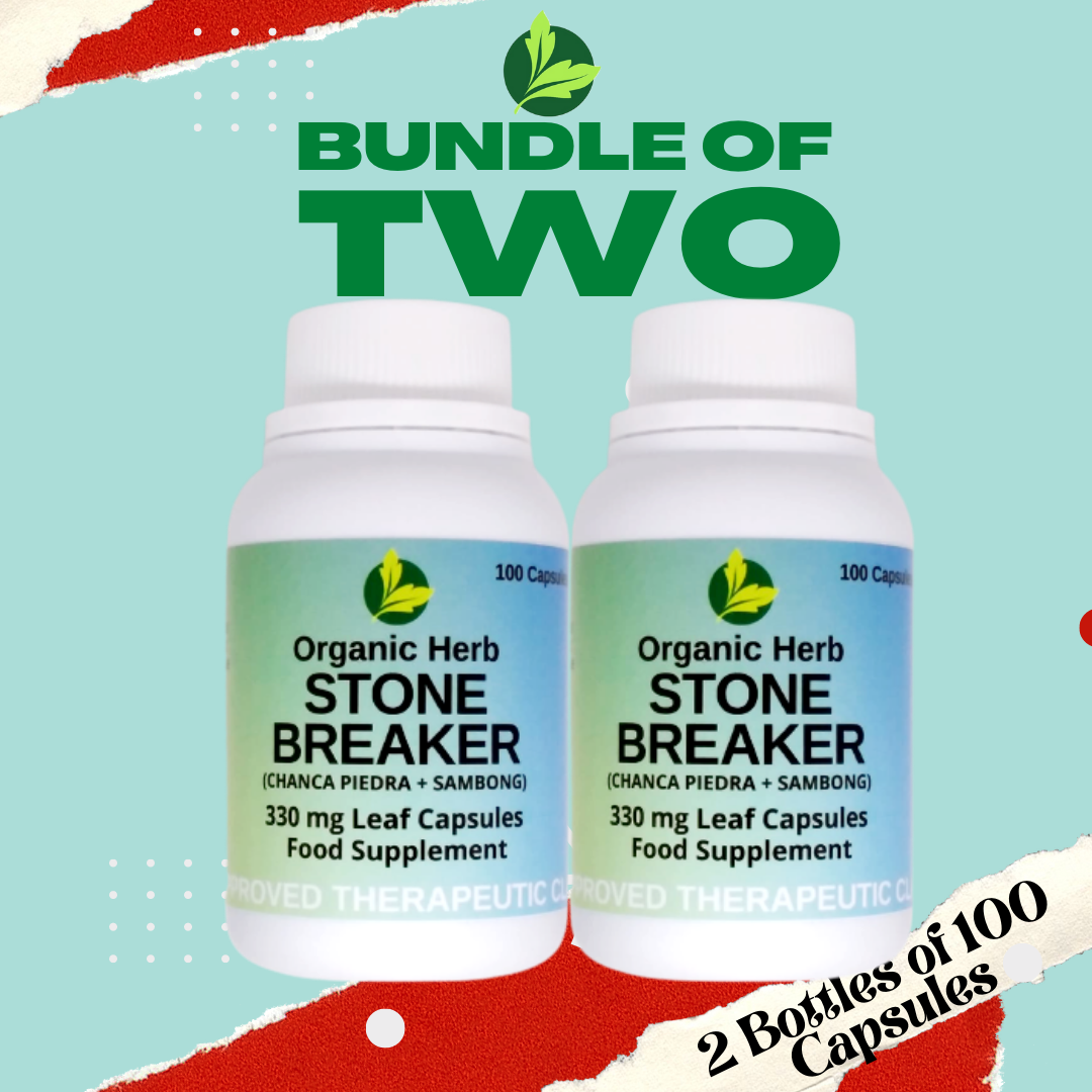 100% Organic Herb Stone Breaker, Chanca Piedra (Sampalukan) + Sambong ...