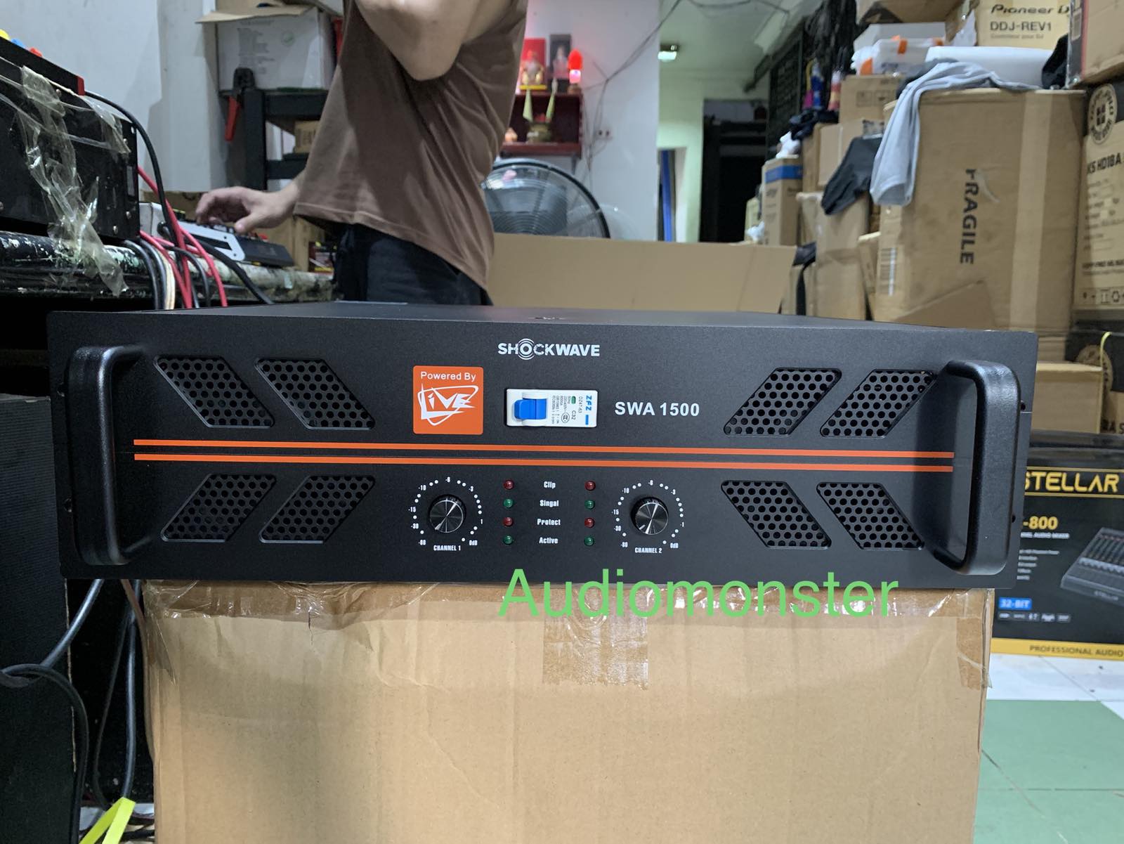 Live Shockwave SWA-1500 Powered Amplifier | Lazada PH