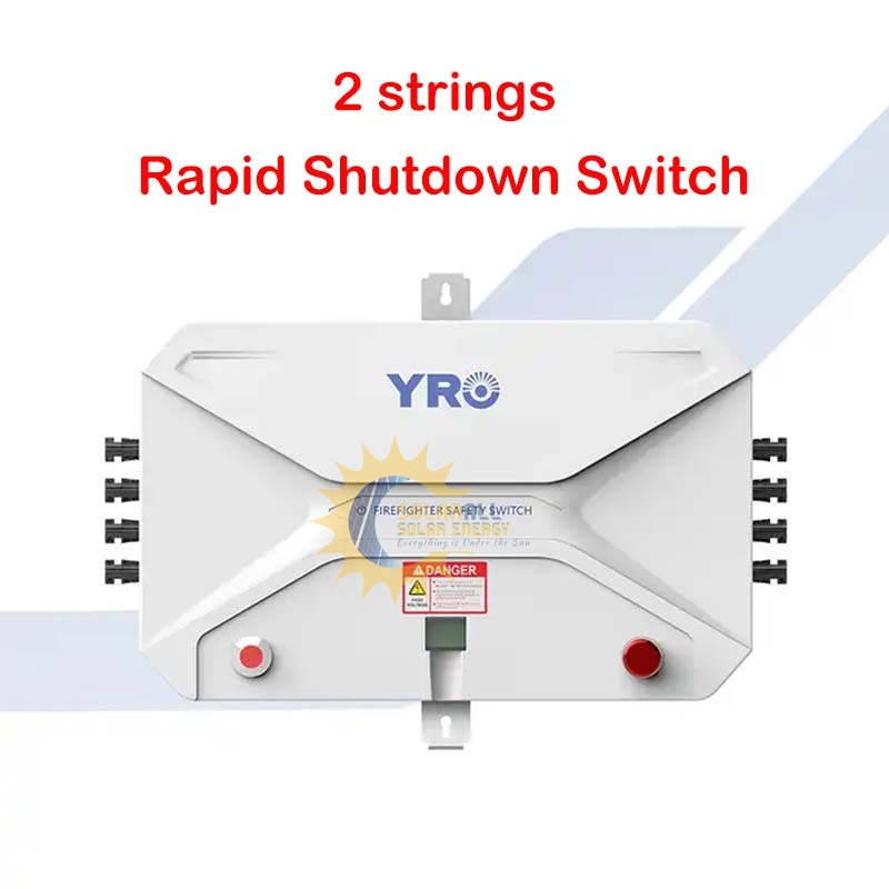 Solar Rapid Shutdown Switch of String Level Firefighter Safety Switch for solar panel array ...