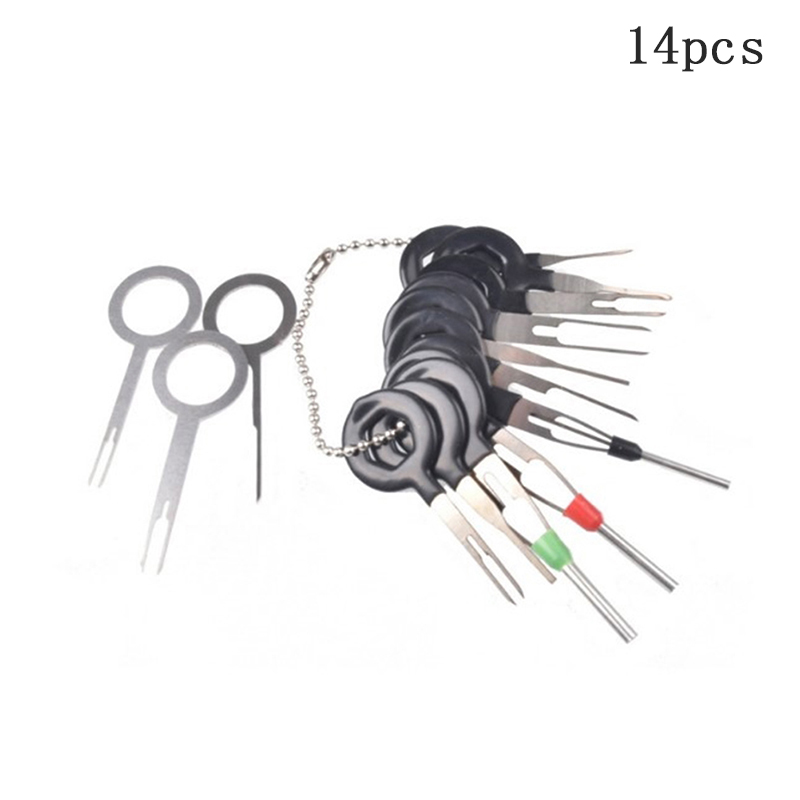 8/14pcs Plug Terminal Removal Tool Electrical Wire Crimp Connector Pin ...
