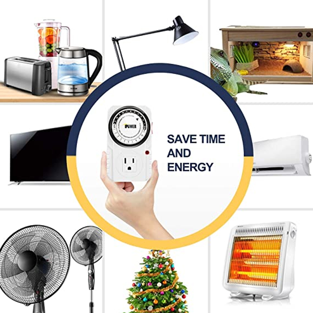 Homeflix Programmable 24 Hours Digital Switch Timer Socket Tu 22a 24 Hour Cyclic Timer Switch