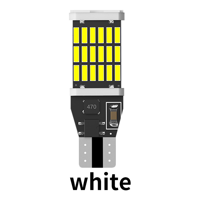 E&M 2 PCS T15 Automotive LED Bulbs Replace for W16W / 921 / 912 Backup ...