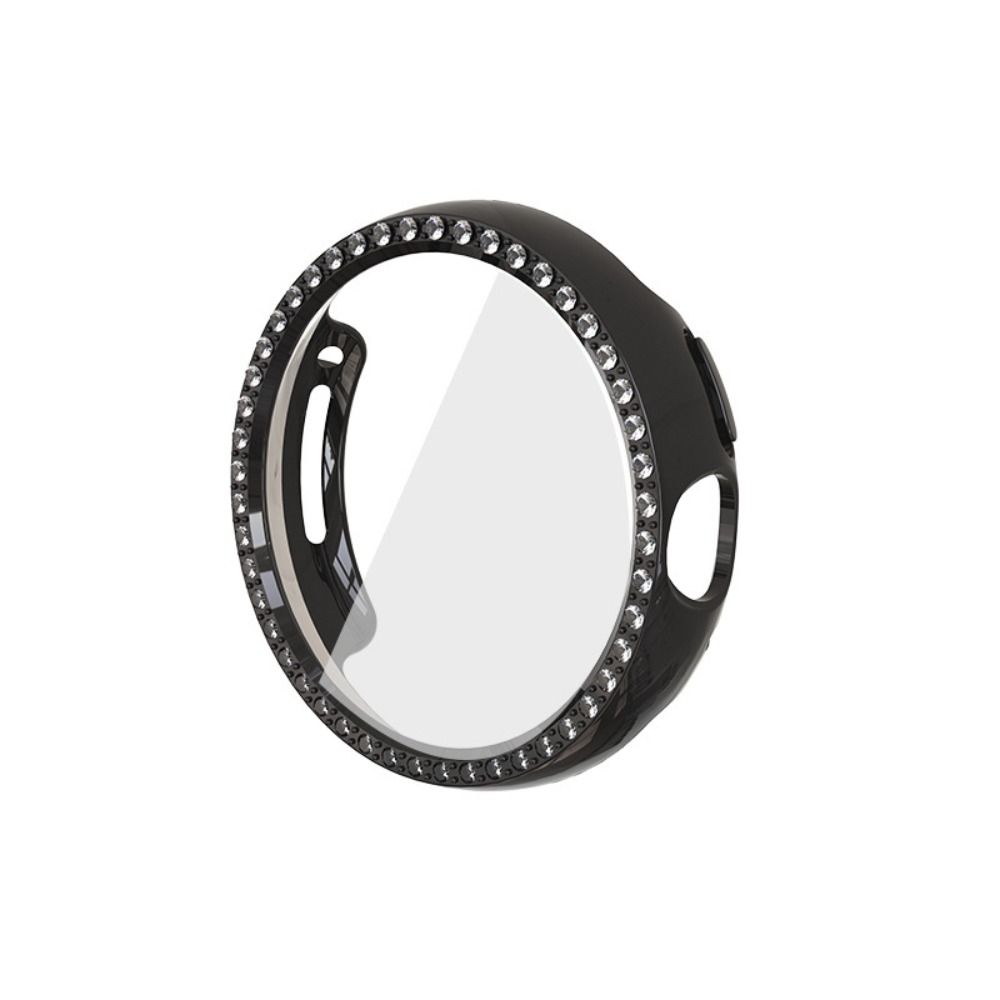 SURP กากเพชร PC อุปกรณ์เสริมสมาร์ทวอท์ชเคสหน้าจอป้องกันกันชนเพชรกระจก ...